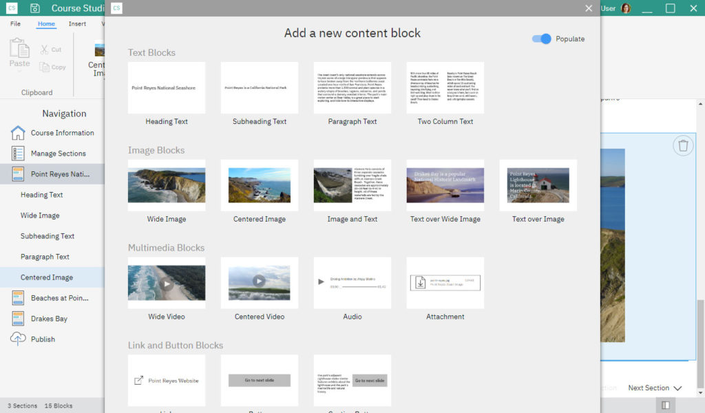 Course Studio | Instruct Suite